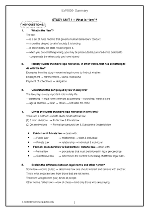 Unisa School OF CLAW Referencing Style Guide TL302 2022 - LLBALLF/302/4 ...