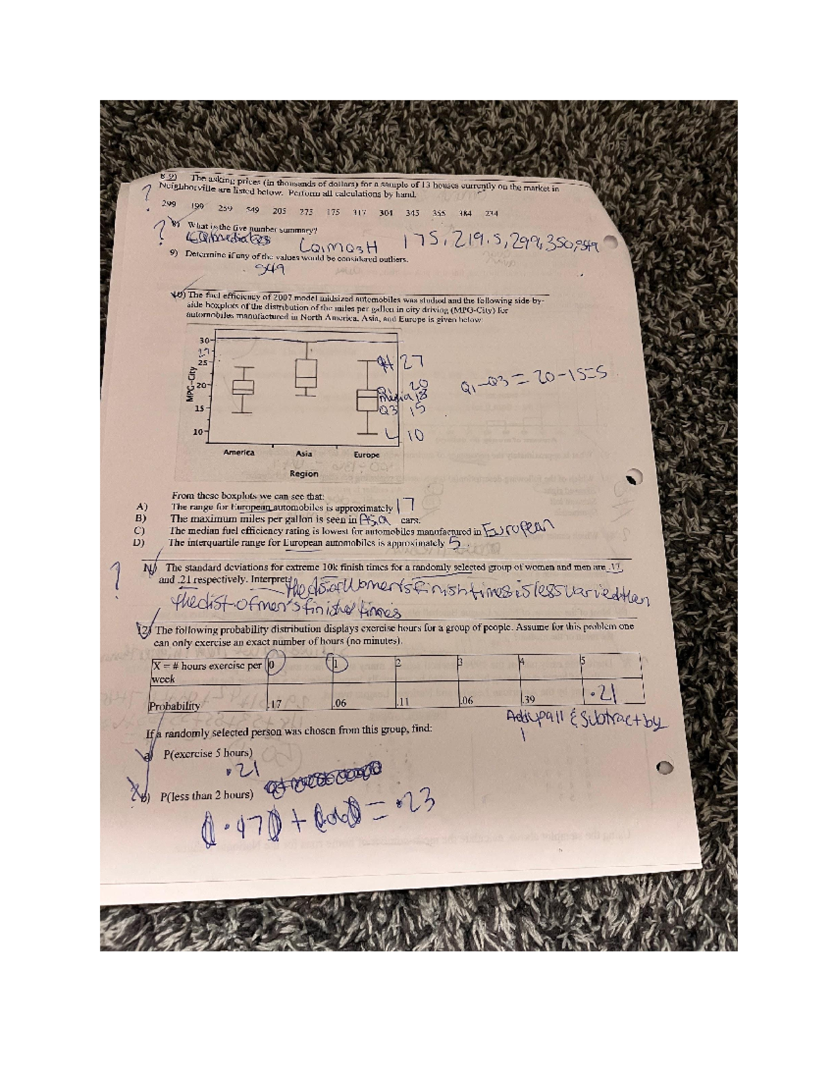 Outliers 6 - MATH 135 - Hudson Valley CC - Studocu