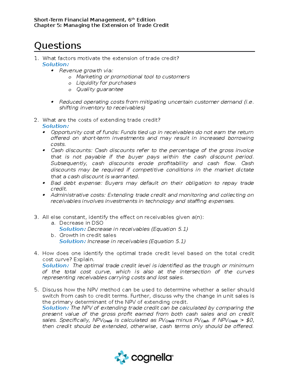 EOC ch05 - Computer Science is the study of computers and computational systems. Unlike ...