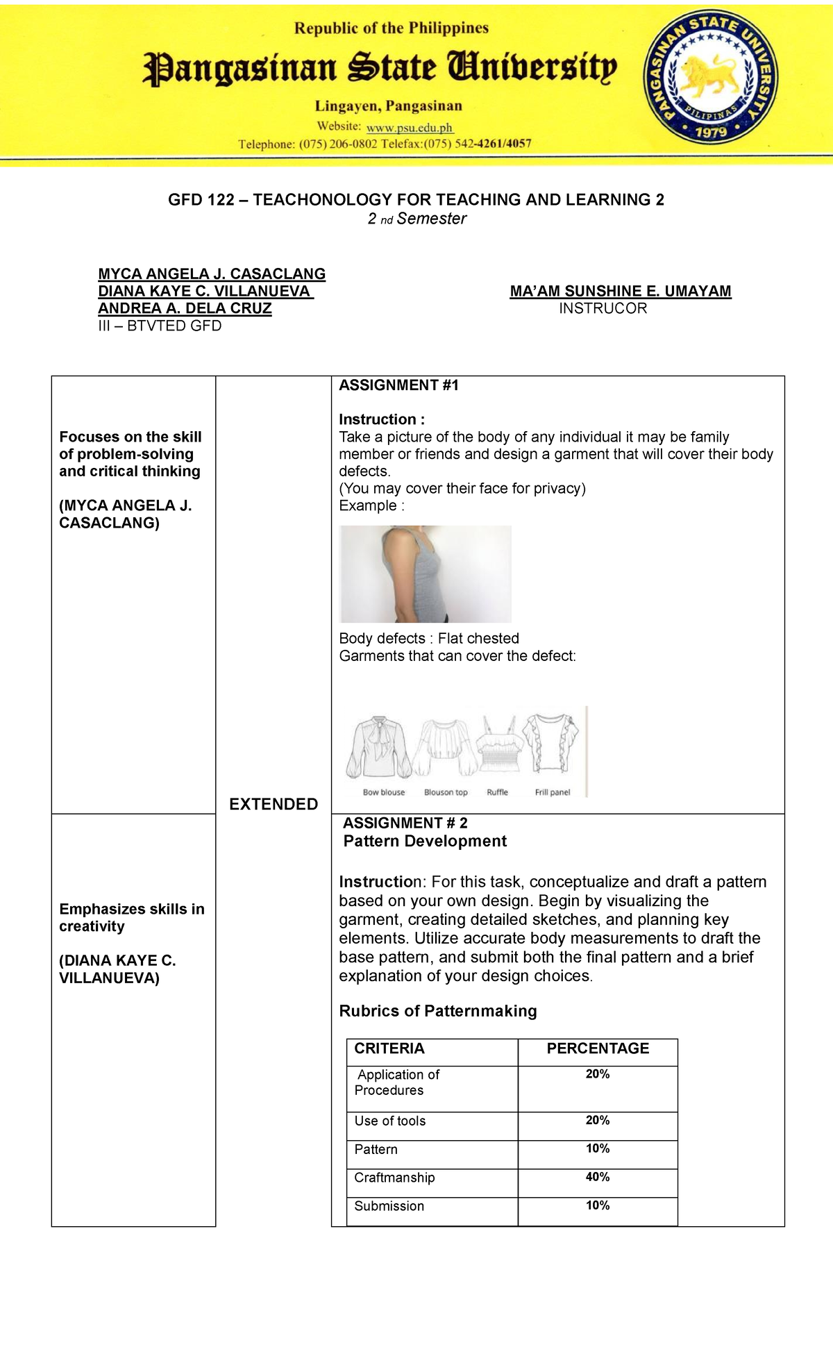 Lesson Plan 7Es Group-7(1) - GFD 122 – TEACHONOLOGY FOR TEACHING AND ...