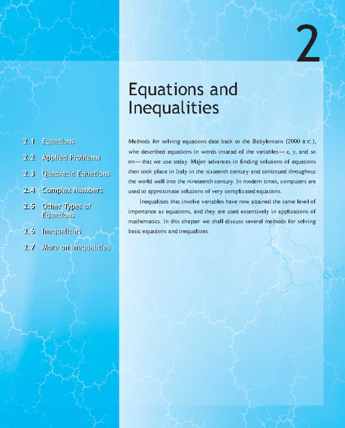 Algebra and Trigonometry with Analytic Geometry-8 - Methods for solving ...