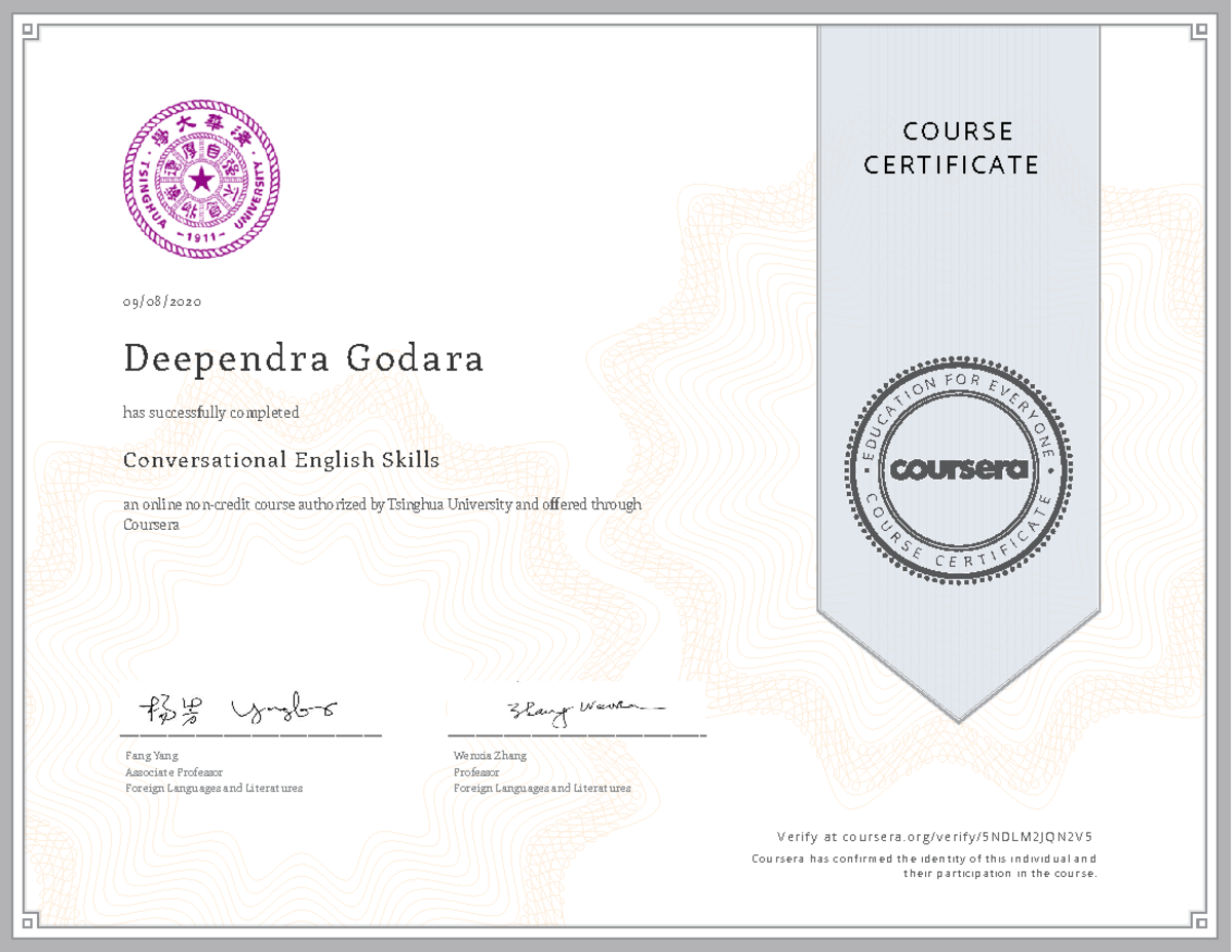 Coursera 5NDLM2JQN2V5 english - E D U C A T IO N F OR E V E R Y O N E C ...