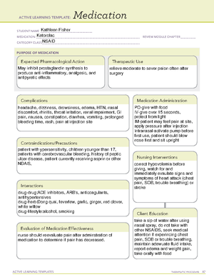 Systemdisorder deep vein thrombosis - ACTIVE LEARNING TEMPLATES System ...