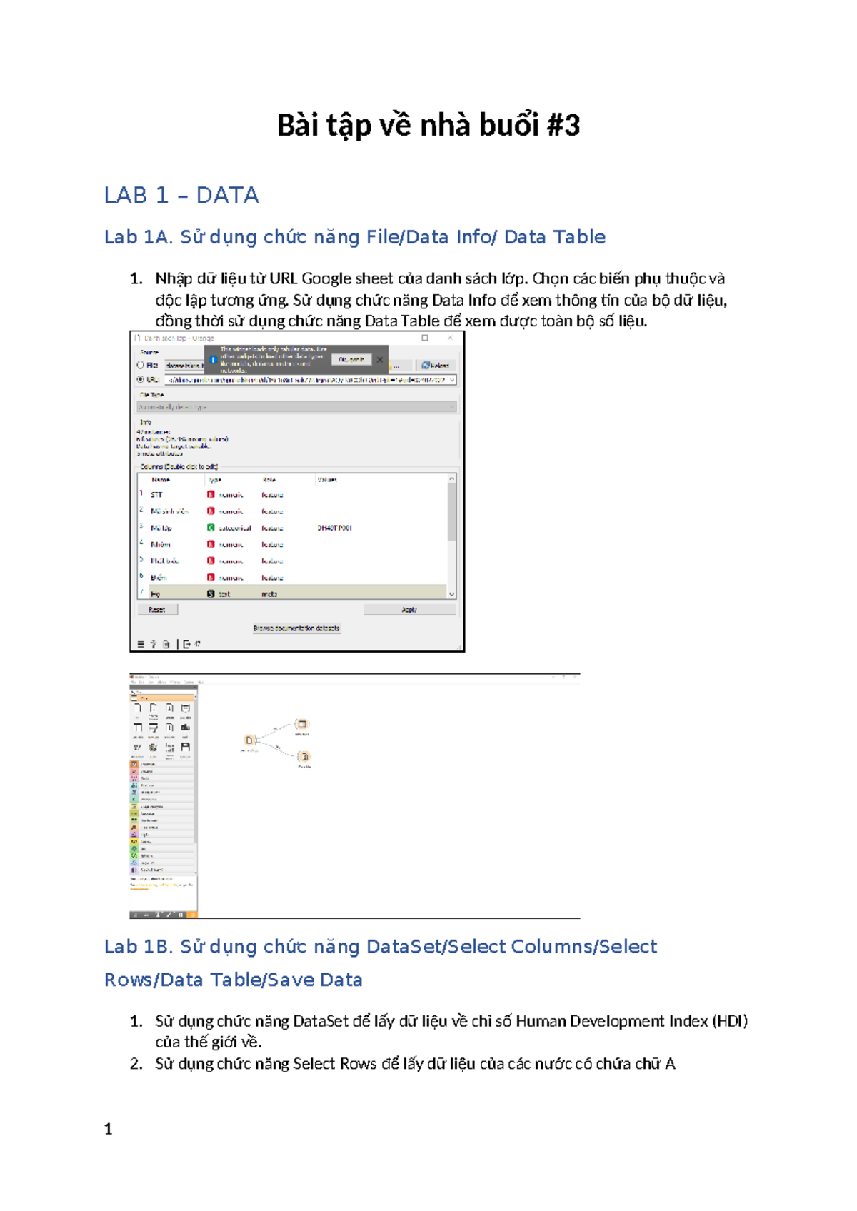 DS-Lab Buoi3 - Bài tập về nhà buổi LAB 1 – DATA Lab 1A. Sử dụng chức năng File/Data Info/ Data ...