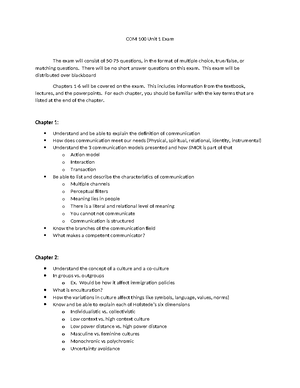 COMM 1010 - CCRI - Communication Fundamentals - Studocu