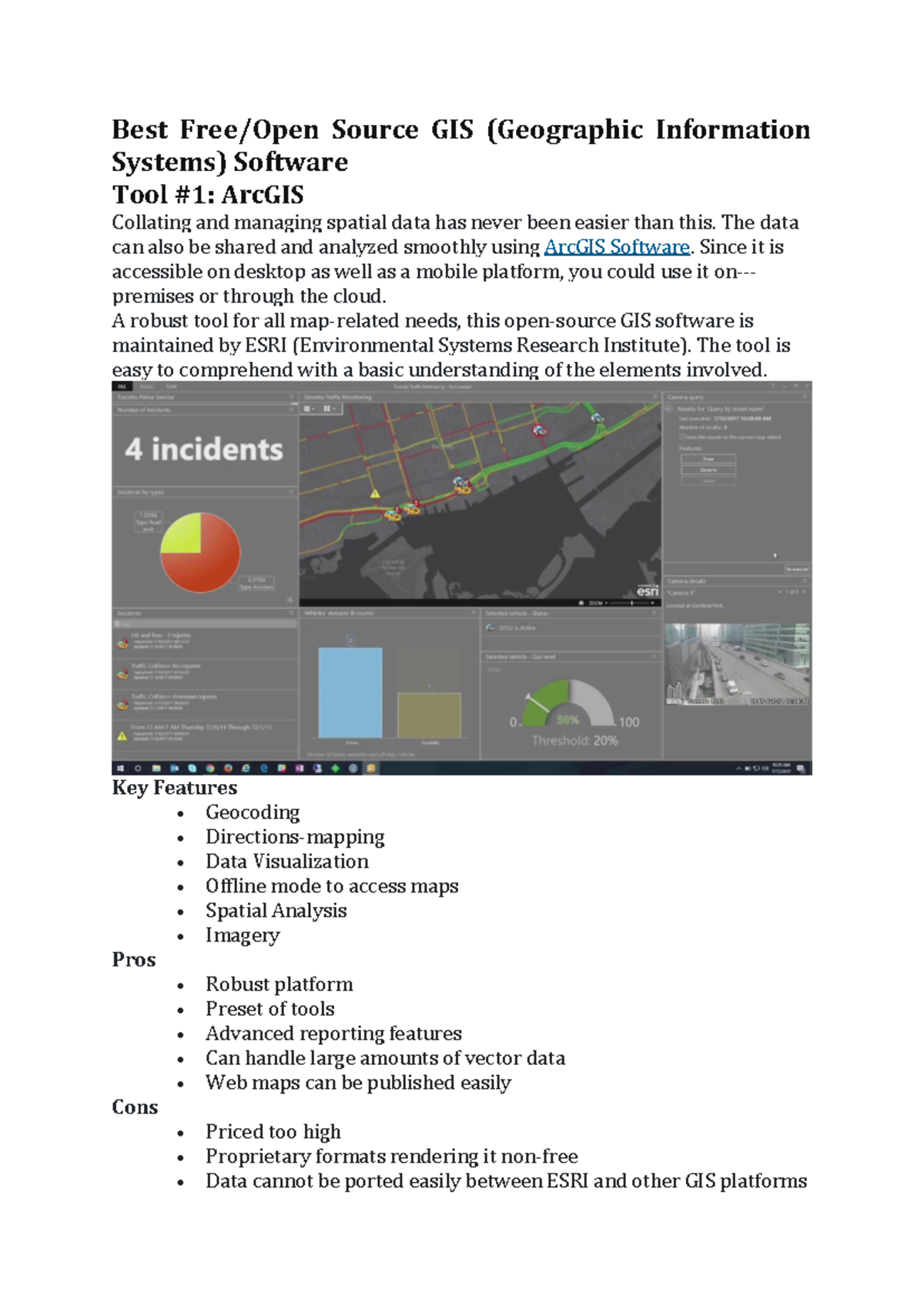 GIS opensource software - Best Free/Open Source GIS (Geographic Information Systems) Software ...