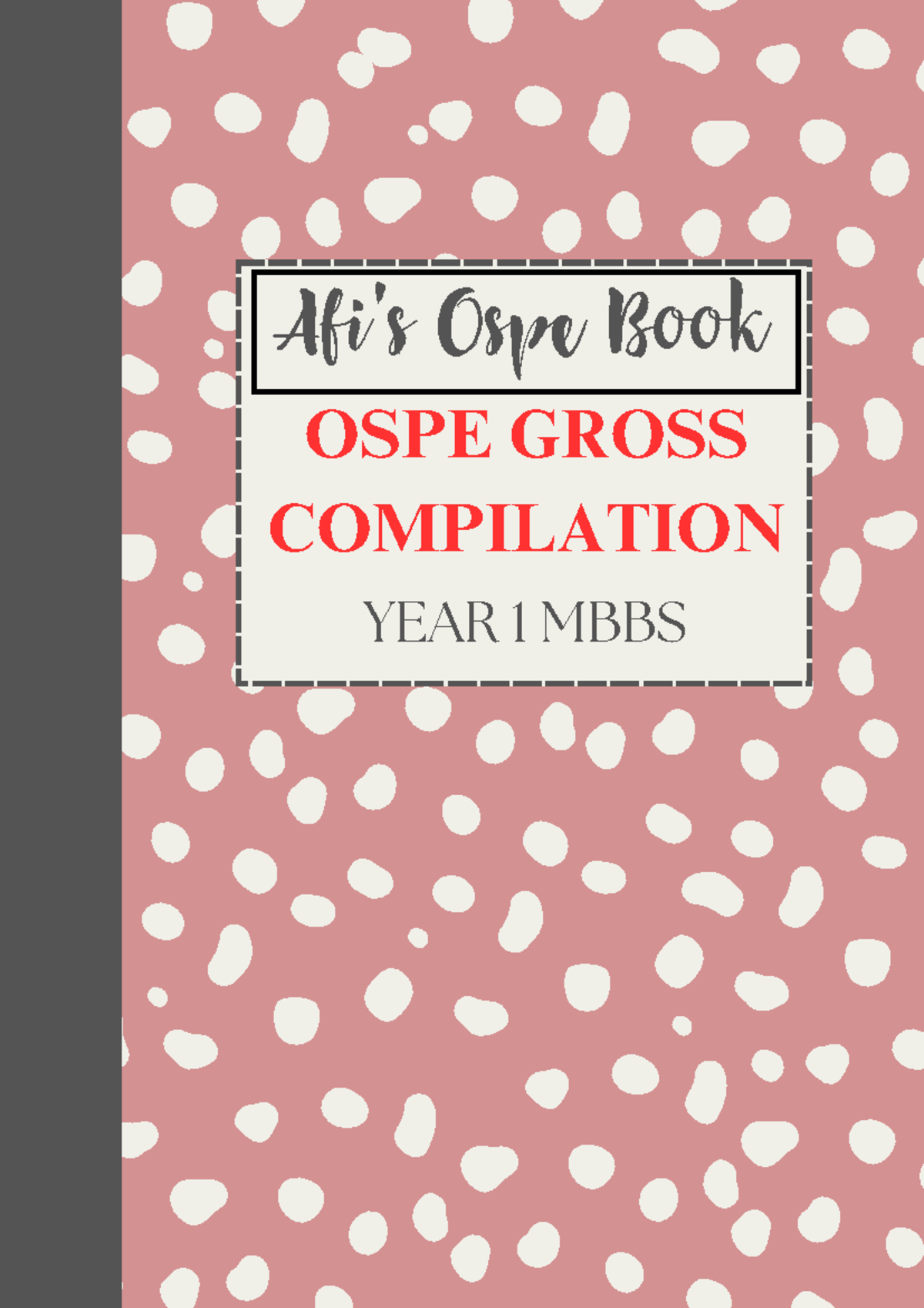 Afi Ospe Book Gross Anatomy Y1 compiled 240508 221701 ...