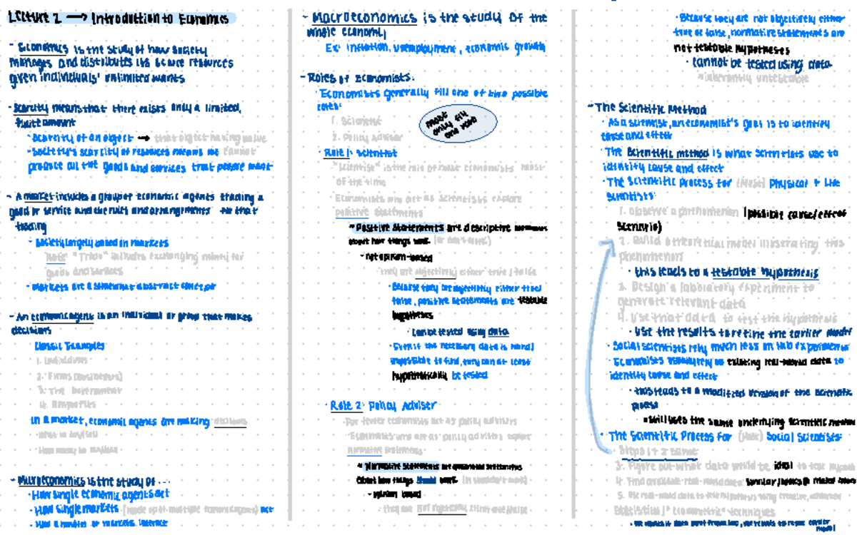 Lecture 2-Intro To Economics - ####### Lecture2- > ####### Introduction ...