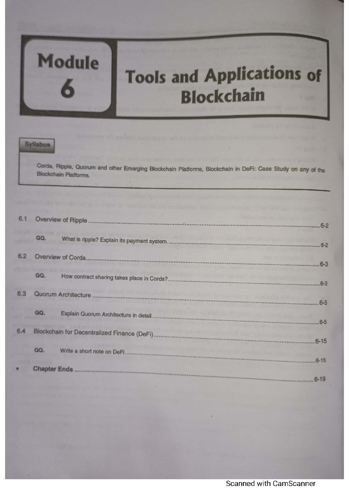 BC module 6 - ,hlgouhpipjp; - Blockchain Lab - Studocu