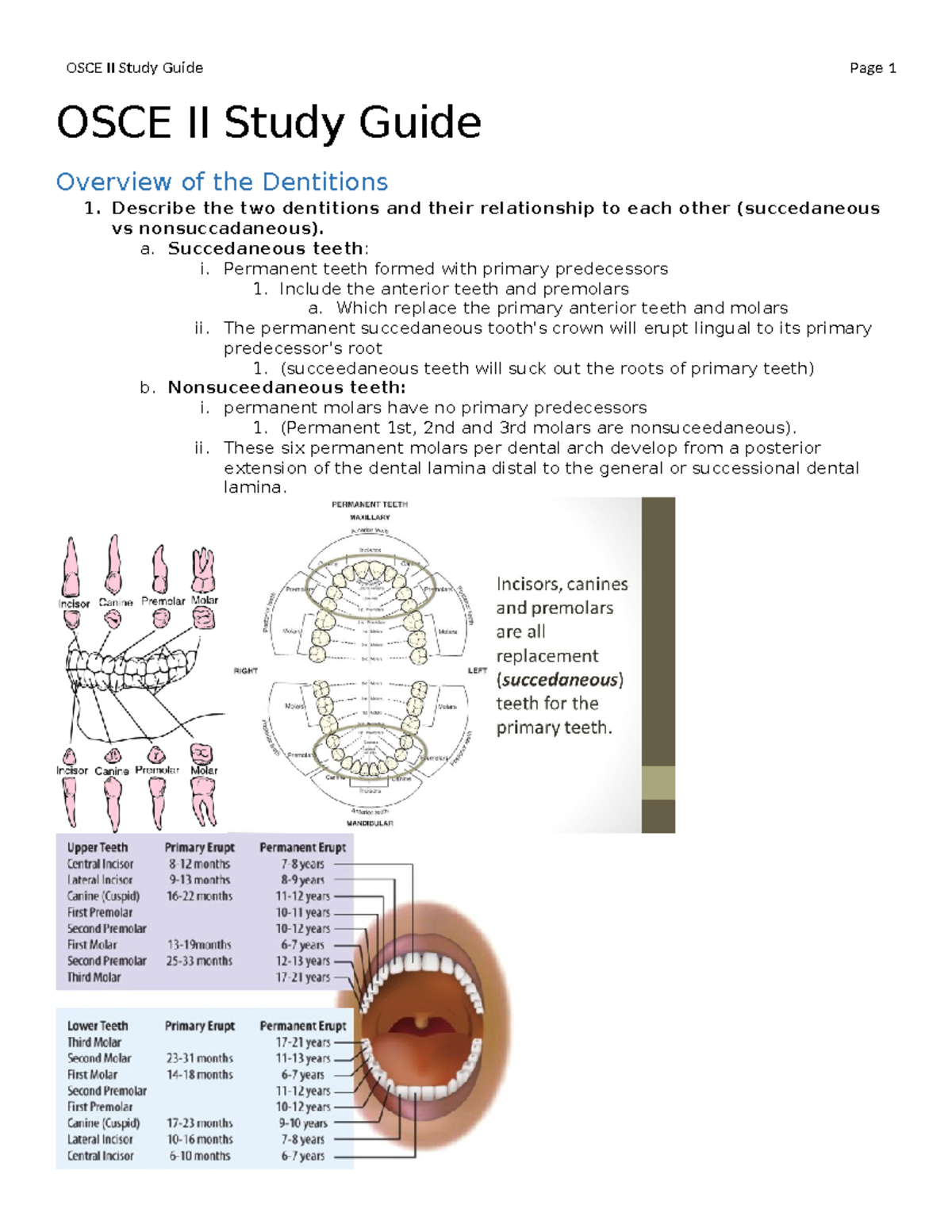 OFS-OSCE II Study Guide 2024 - OSCE II Study Guide Overview of the ...