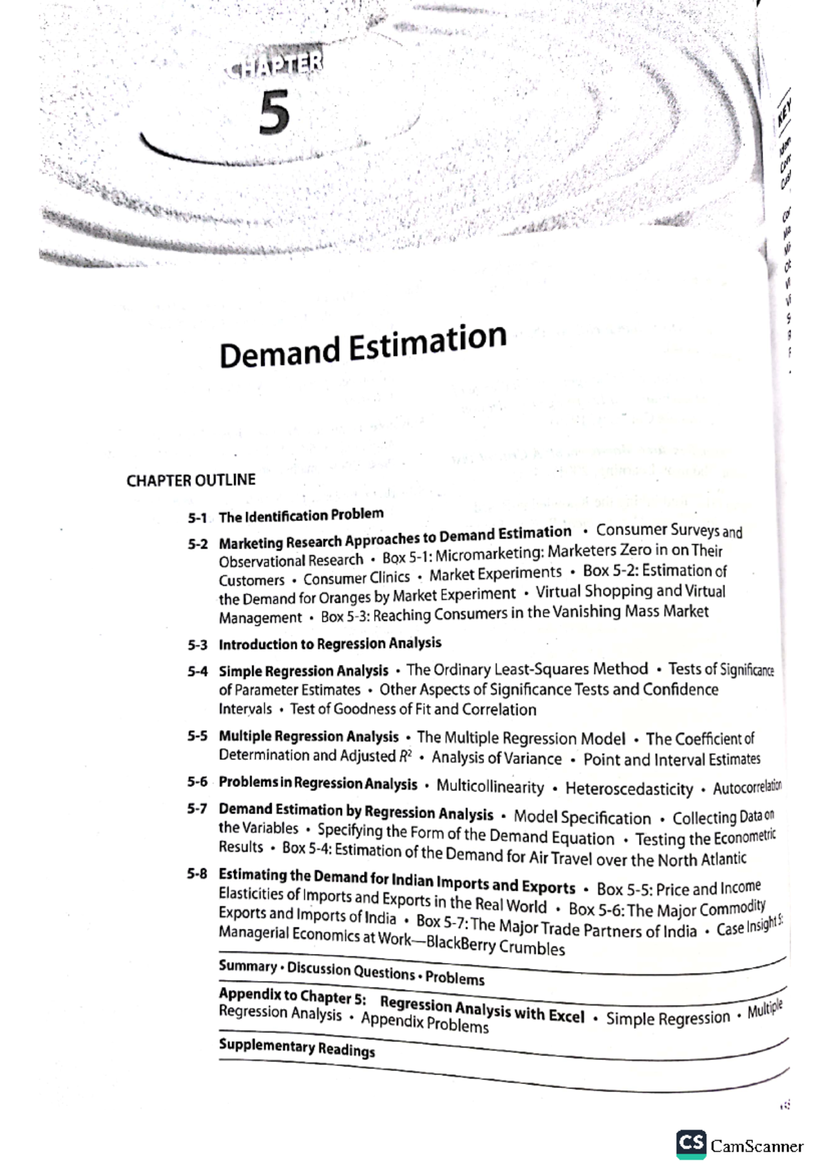 Chapter 5 Demand Estimation - Managerial Economics - Studocu