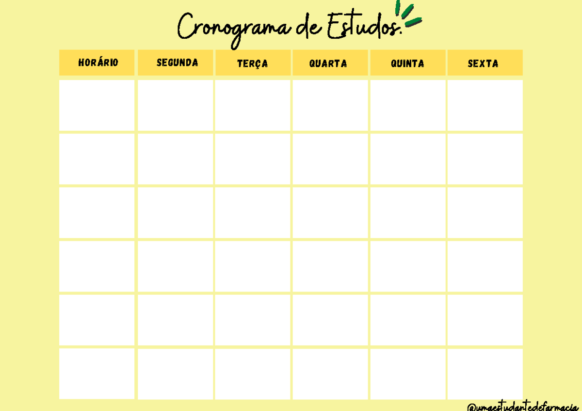 Planners - asddas - HORÁRIO SEGUNDA TERÇA QUARTA QUINTA SEXTA ...