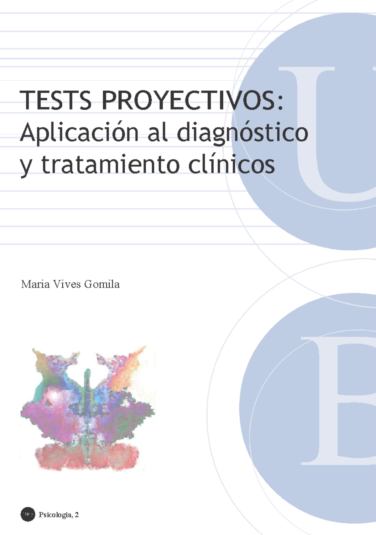 S03 s1 - CL - TEST Proyectivos Aplicacion Y Tratamiento - U TESTS ...