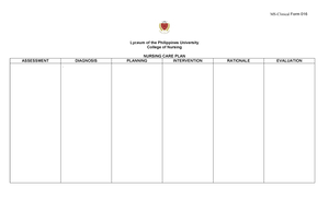 NCP - This is all about nursing care plan - ASSESSMENT DIAGNOSIS ...