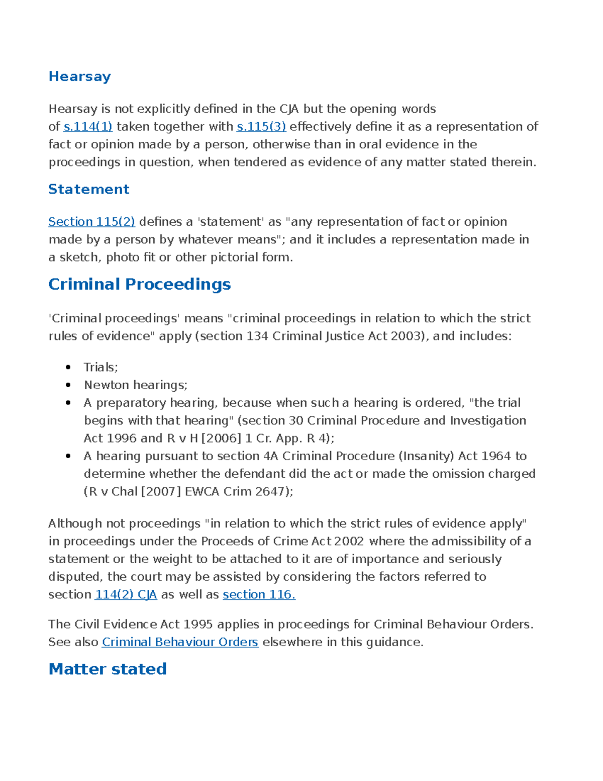 New Microsoft Word Document - Hearsay Hearsay is not explicitly defined ...