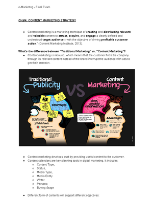 Simulation report - MARK 3235- E-MARKETING SIMULATION FINAL REPORT ...