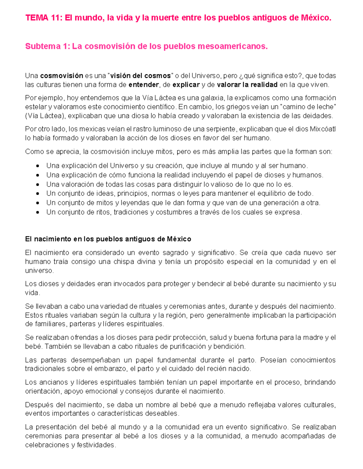 hreherheherherherherhere - TEMA 11 : El mundo, la vida y la muerte ...