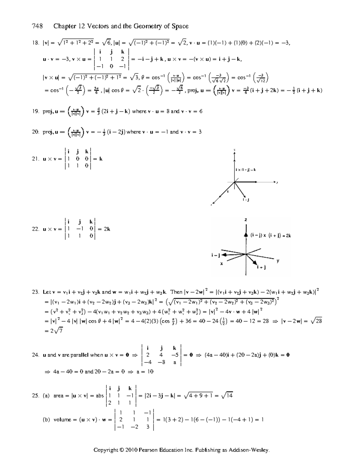 Advanced mathematics-47 - 748 Chapter 12 Vectors and the Geometry of ...