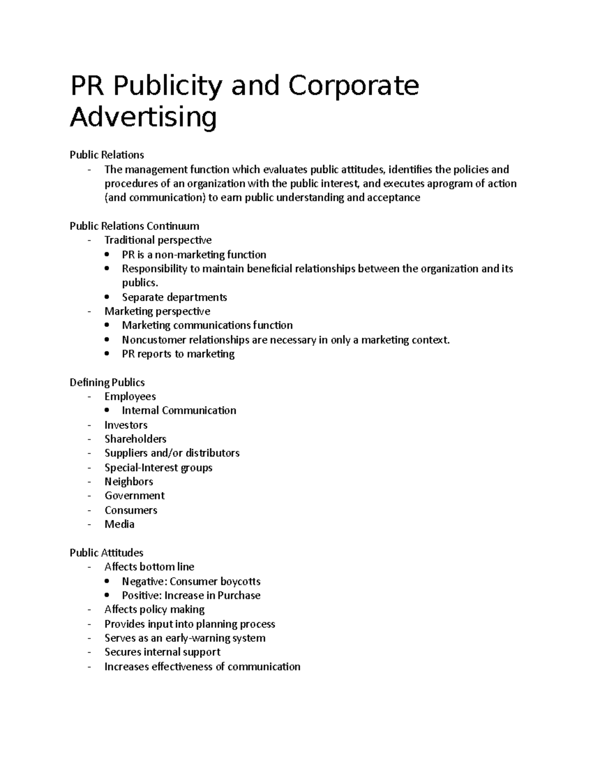 PR Publicity and Corporate Advertising - PR Publicity and Corporate ...