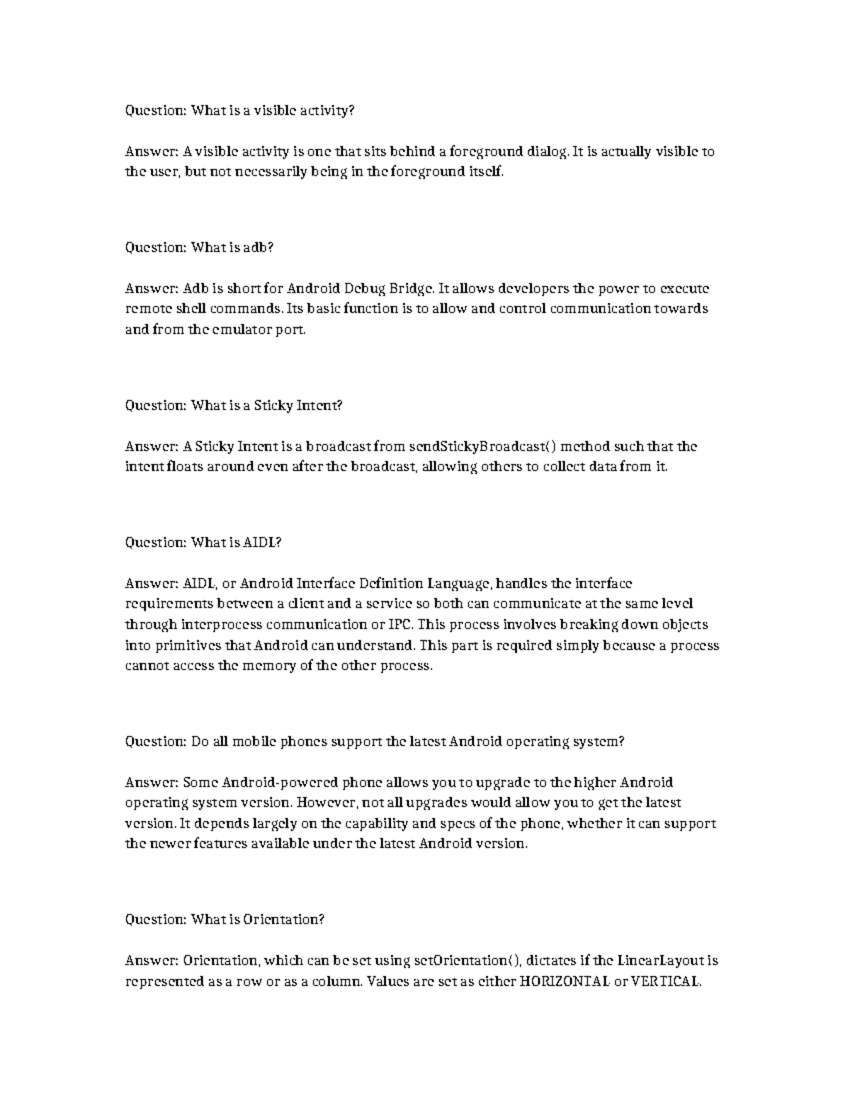 Ostomatid kilnstick malefaction - Question: What is a visible activity ...