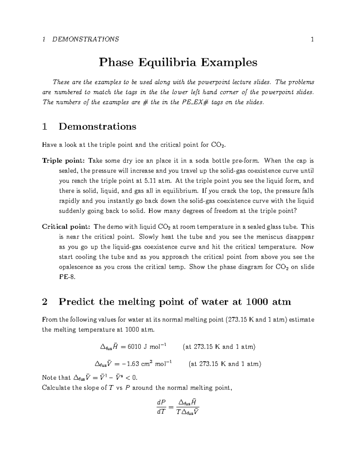 Module 09 examples - thermodynamic practice problems and answers - 1 ...