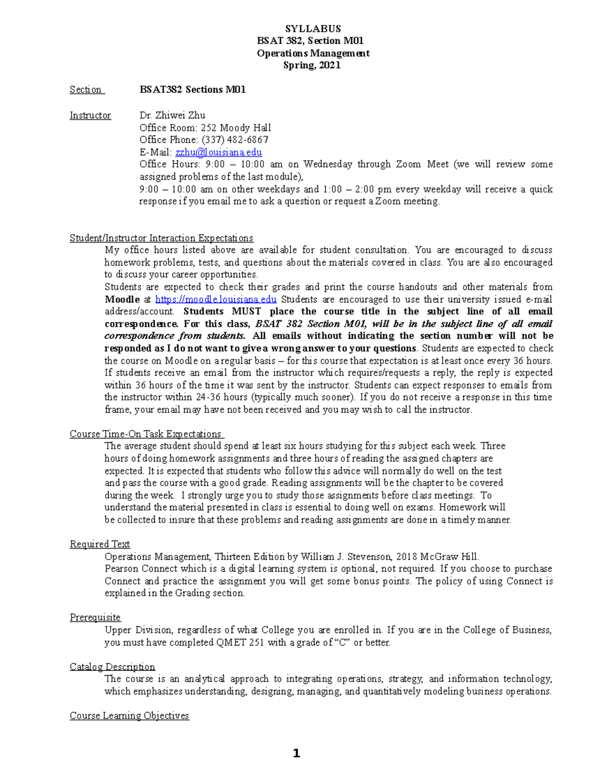 382 m01 s21 syl - Gives brief detail of first module notes. - SYLLABUS ...
