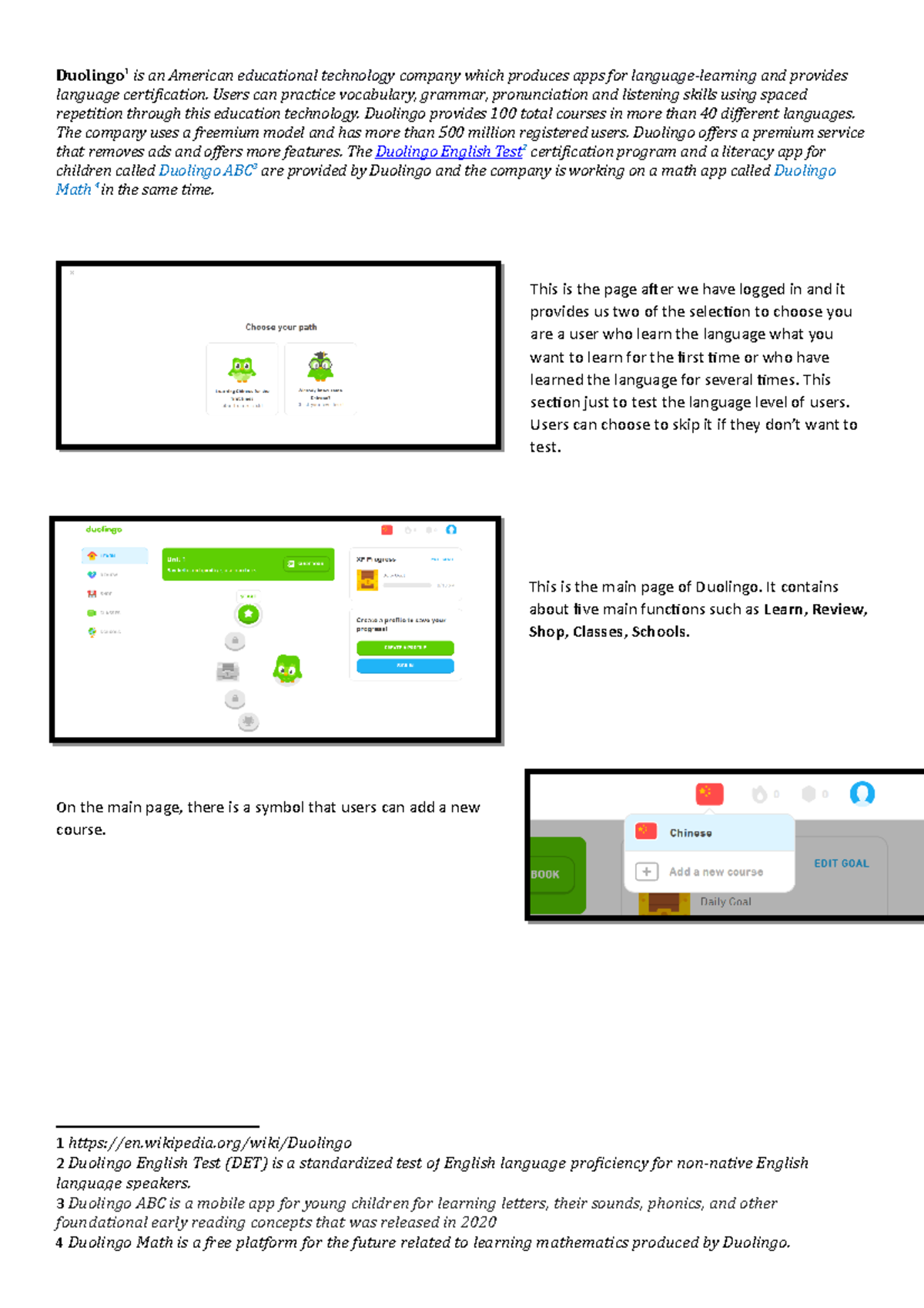Duolingo - Users can practice vocabulary, grammar, pronunciation and ...