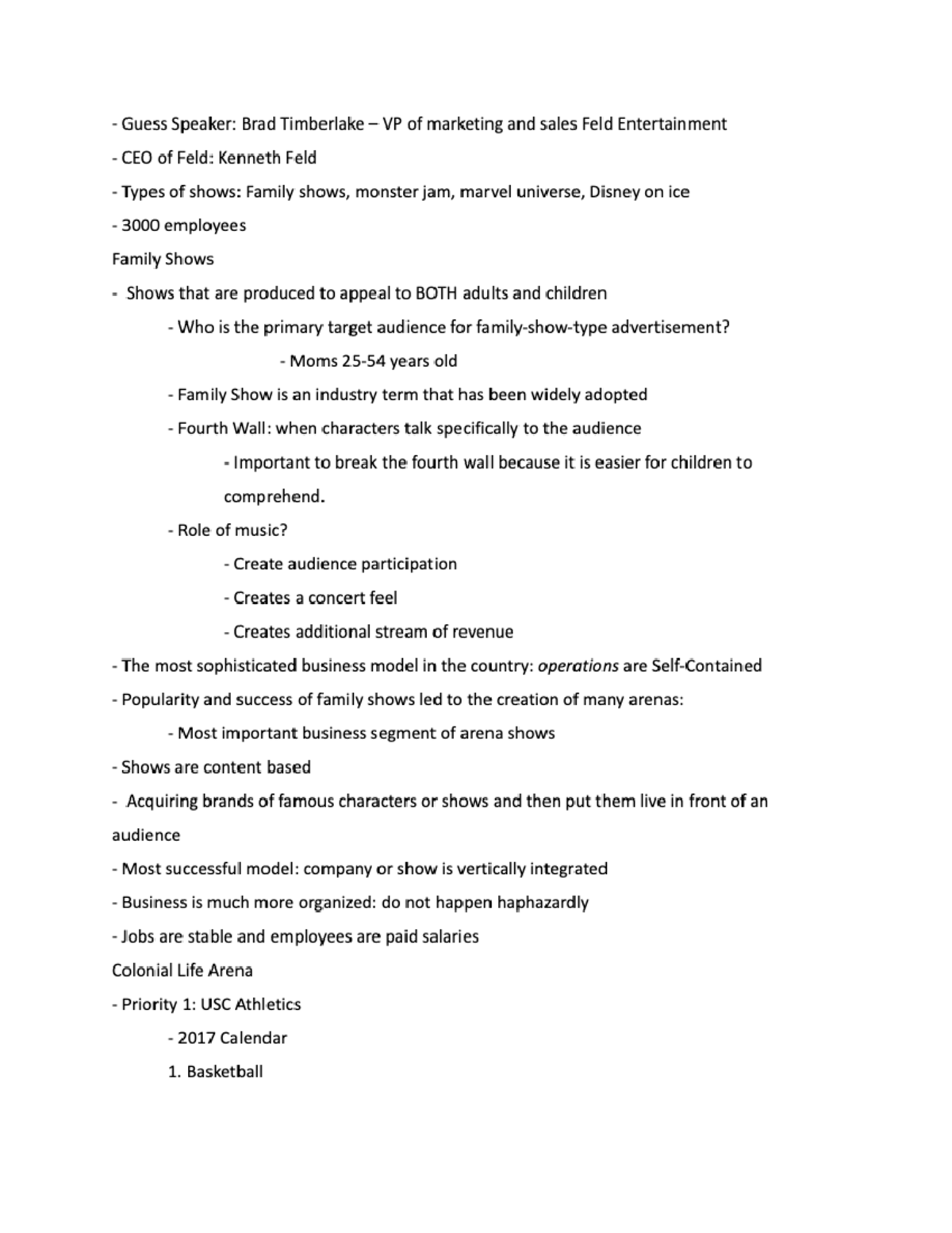 SPTE 202 Chapter 3 notes.docx - Google Docs - Sponsorship in Live ...