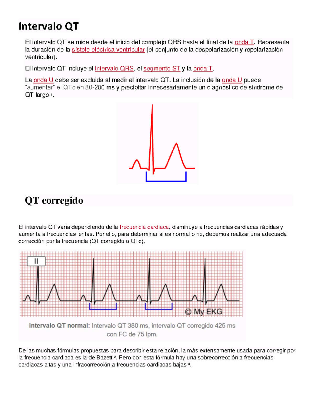 Intervalo QT - ASDASDASDASDASDASDASDAS - Intervalo QT El intervalo QT ...