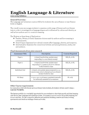 Chapter 1 - Fhggg - English - Studocu