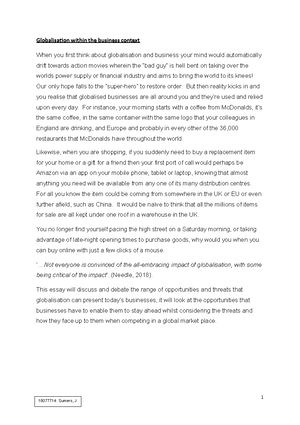 AQA A Level Business Specification Checklist - AQA A LEVEL BUSINESS ...