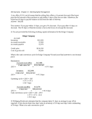 Study Guide FIN 300 Exam # 1 Fall Tempe 2021 - FIN 300 - ASU - Studocu