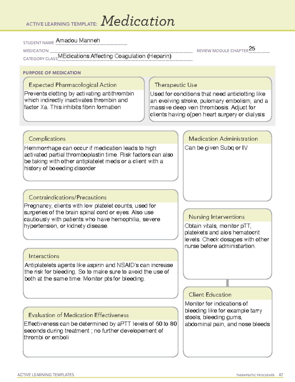 ATI adult health focused review 2 - ACTIVE LEARNING TEMPLATES ...