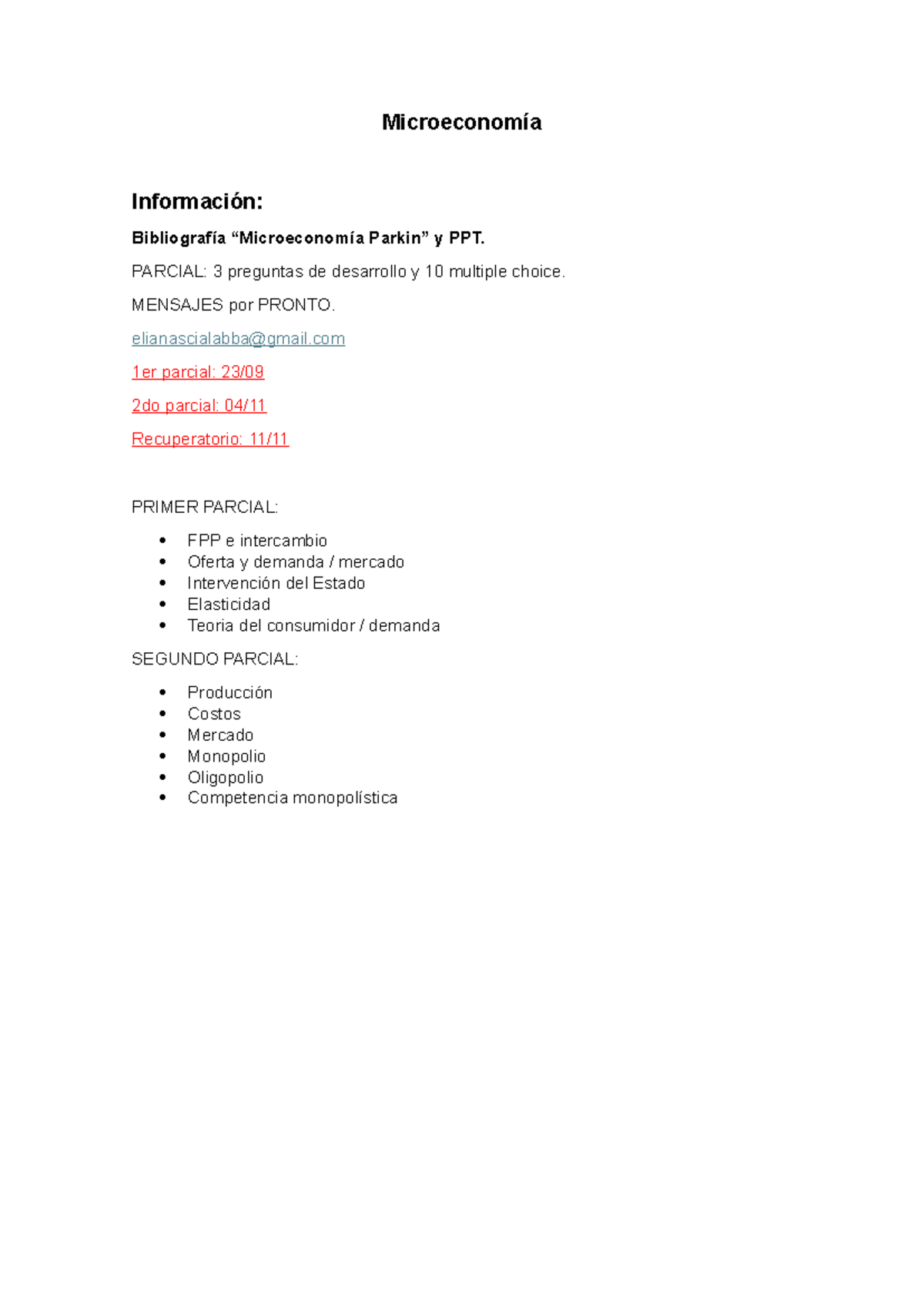 Micro- Unidad 1 - Microeconomía Información: Bibliografía ...