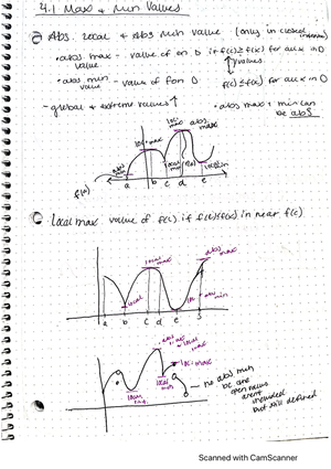 Old Exam Calculus 1 - old exam calc 1 - MATH 180 - Studocu