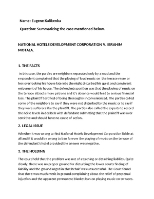 Thomas Mumba v. The people - IN THE MATTER OF SECTION 53 (i) OF THE ...