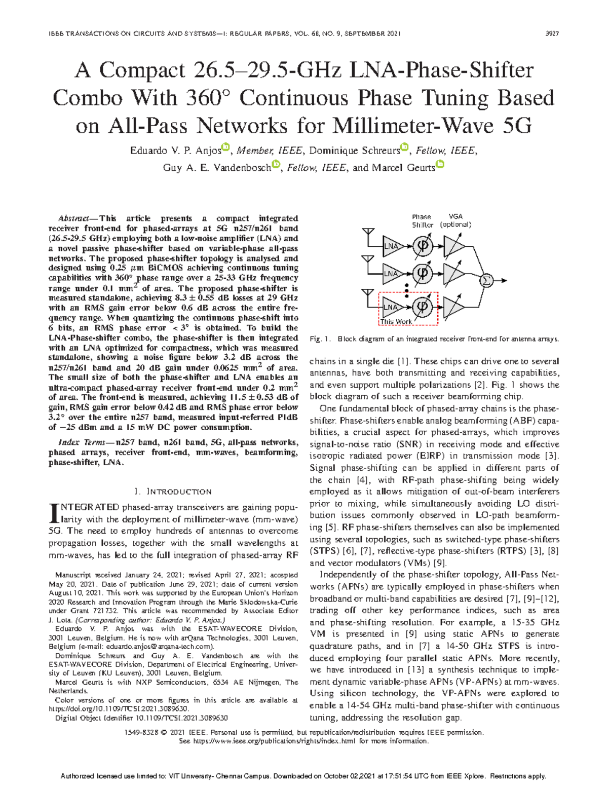 A Compact 26 - Basic Electrical and Electronics Engineering - VIT - Studocu