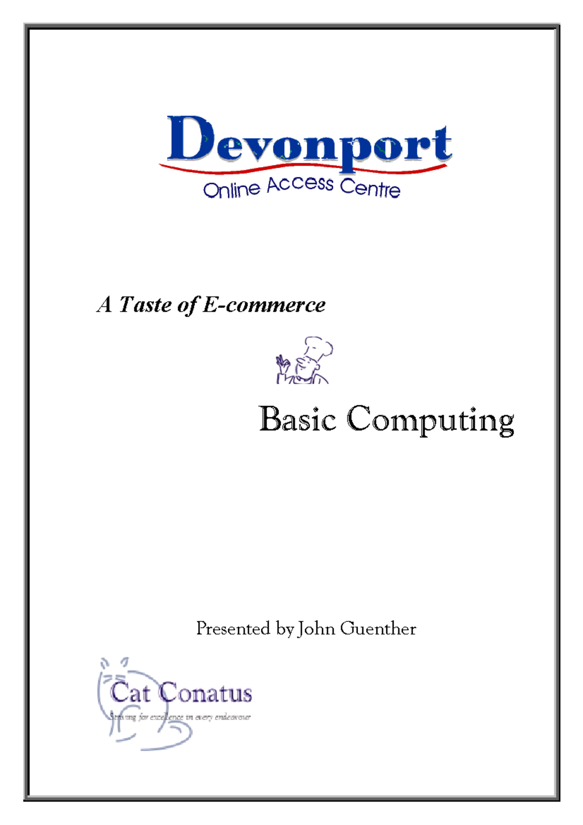 Basic Computing - A Taste of E-commerce Basic Computing Presented by ...