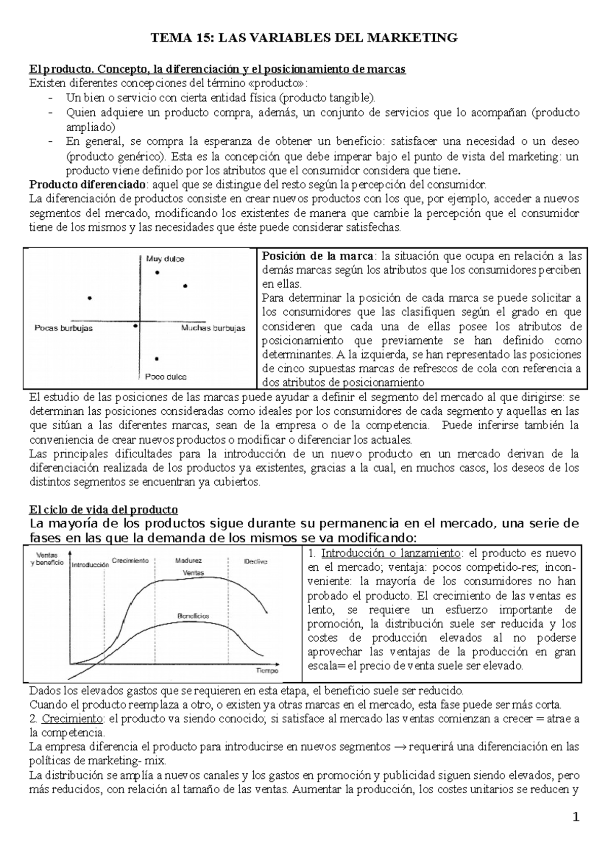 TEMA 15 LAS Variables DE Marketing. doc - TEMA 15: LAS VARIABLES DEL ...