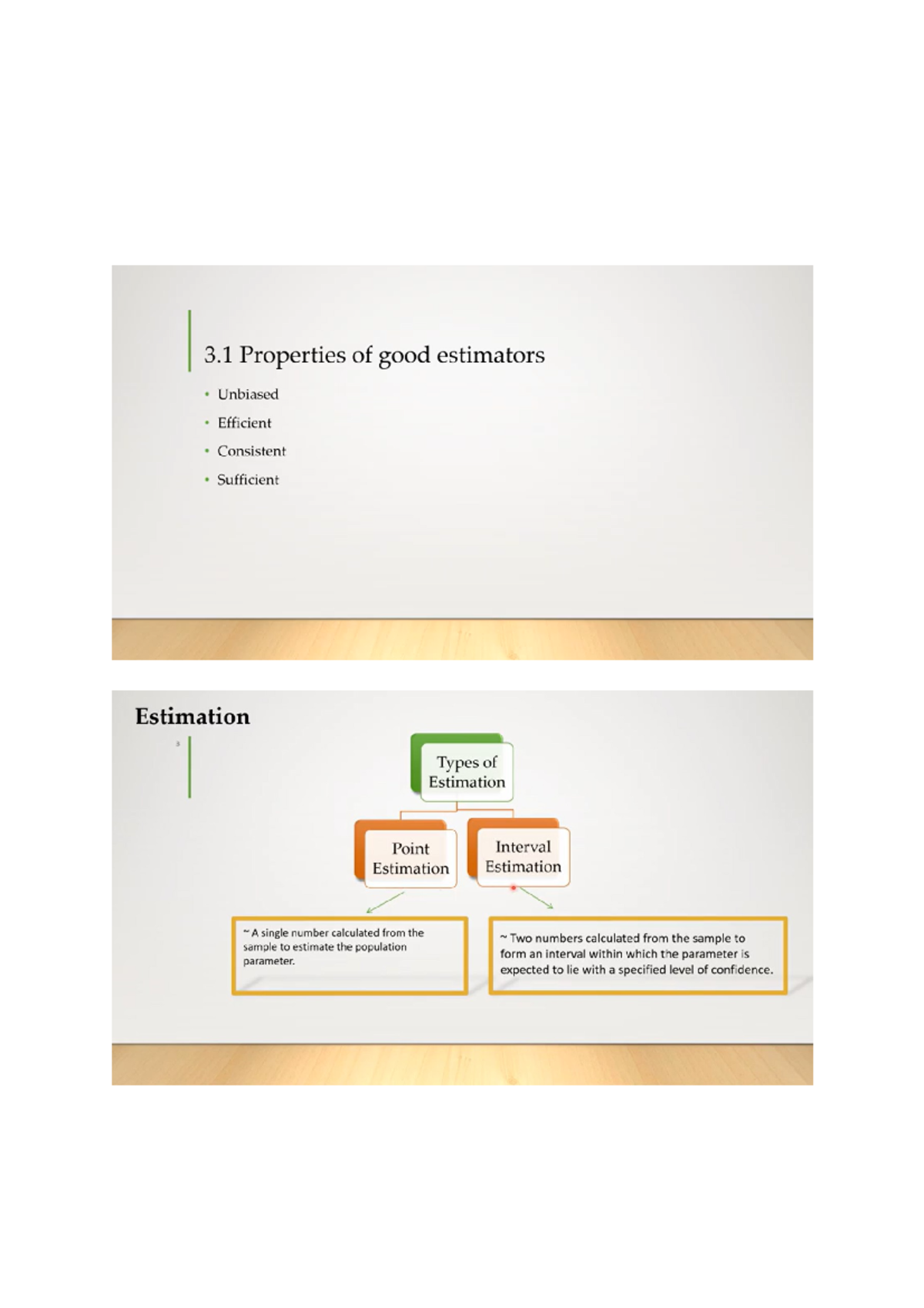 STA210 chapter 3 notes slides - Introduction to Statistics - Studocu