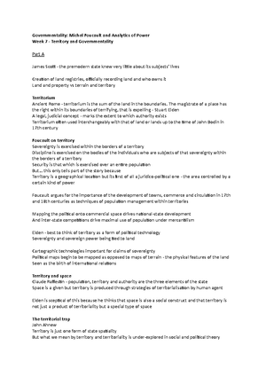 Biopolitics and biopower - Governmentality: Michel Foucault and the ...