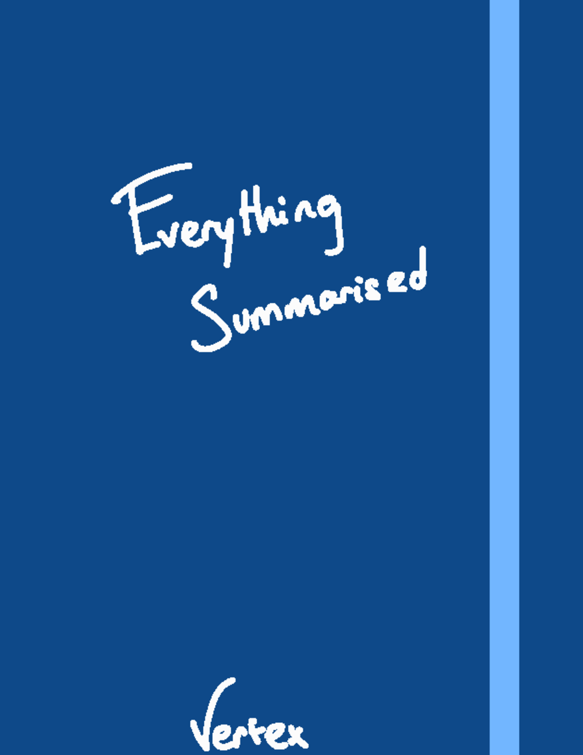 Vertex Trade Story - Everything Summarised Vertex ####### Building the ...