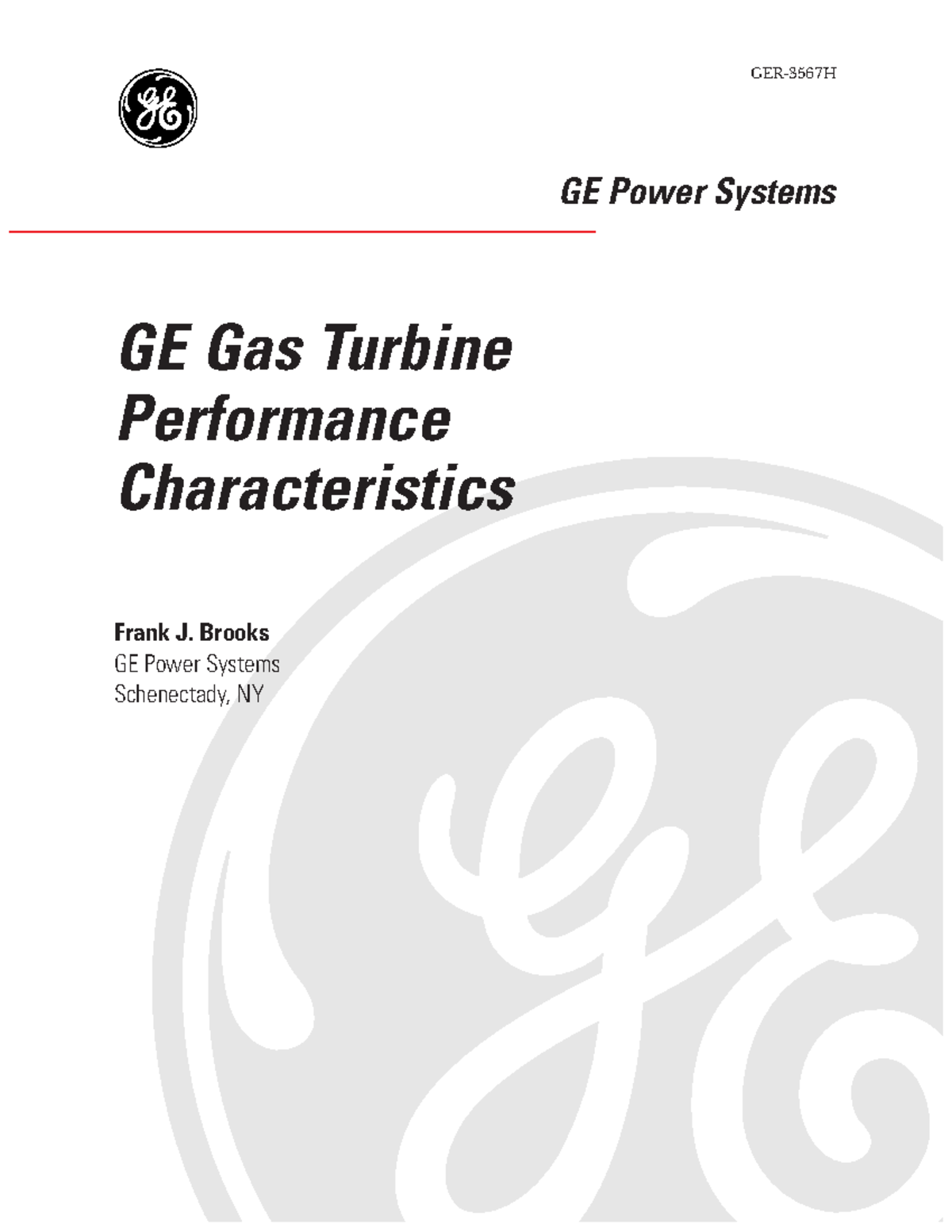 GE Power Systems GE Gas Turbine Performa - GE Power Systems GE Gas ...