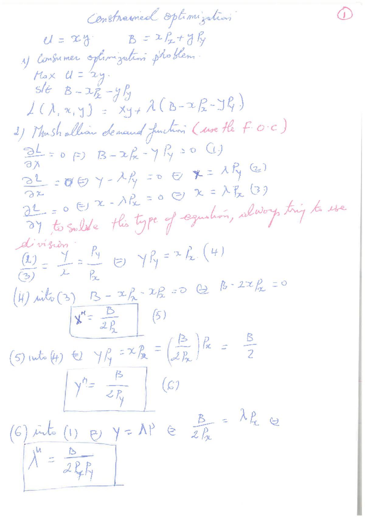 Constrained optimization - MAN8X01 - Studocu