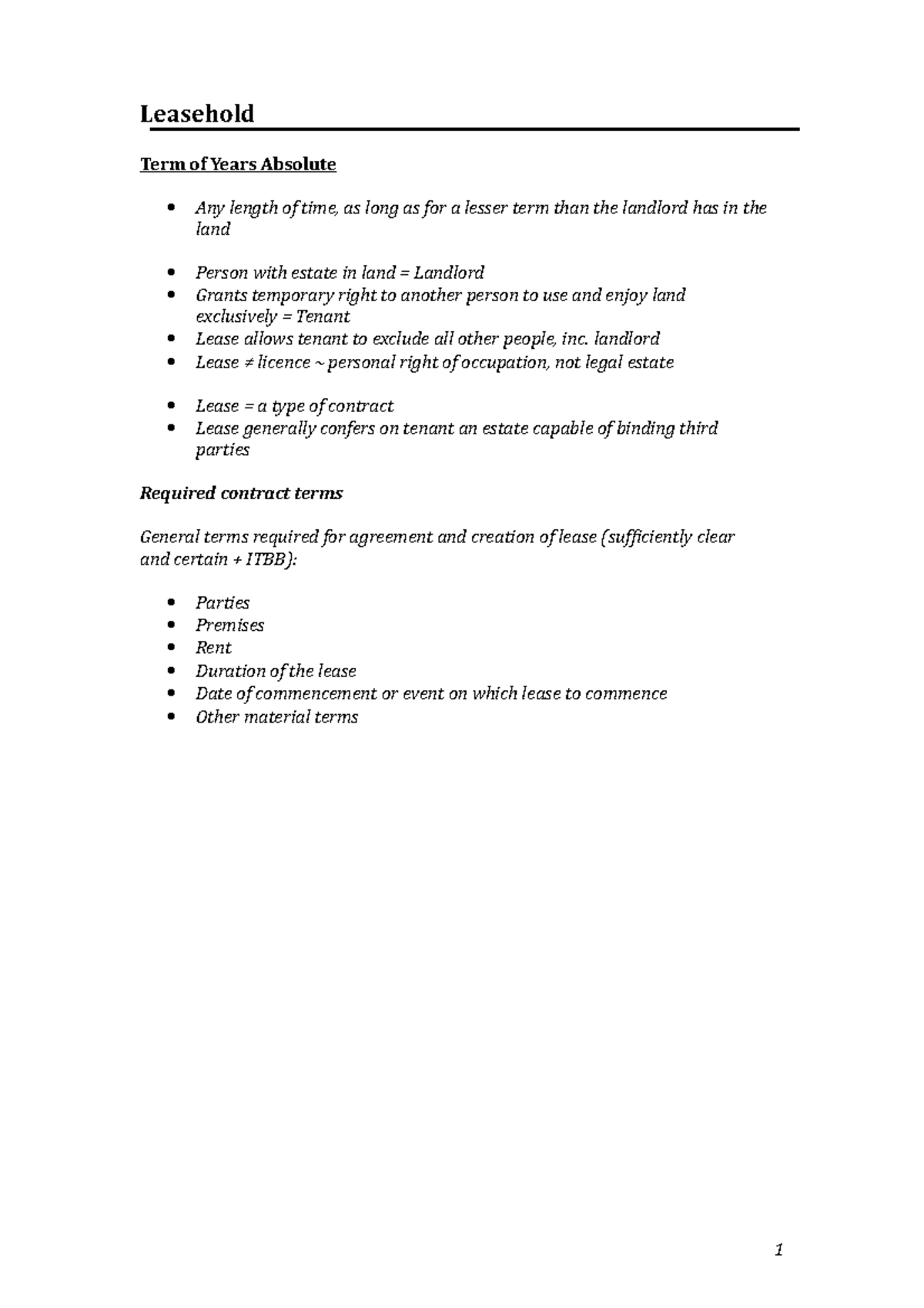 04 Leasehold Land Law 1 Leasehold Term Of Years Absolute Any Length 04-leasehold-land-law-1-leasehold-term-of-years-absolute-any-length