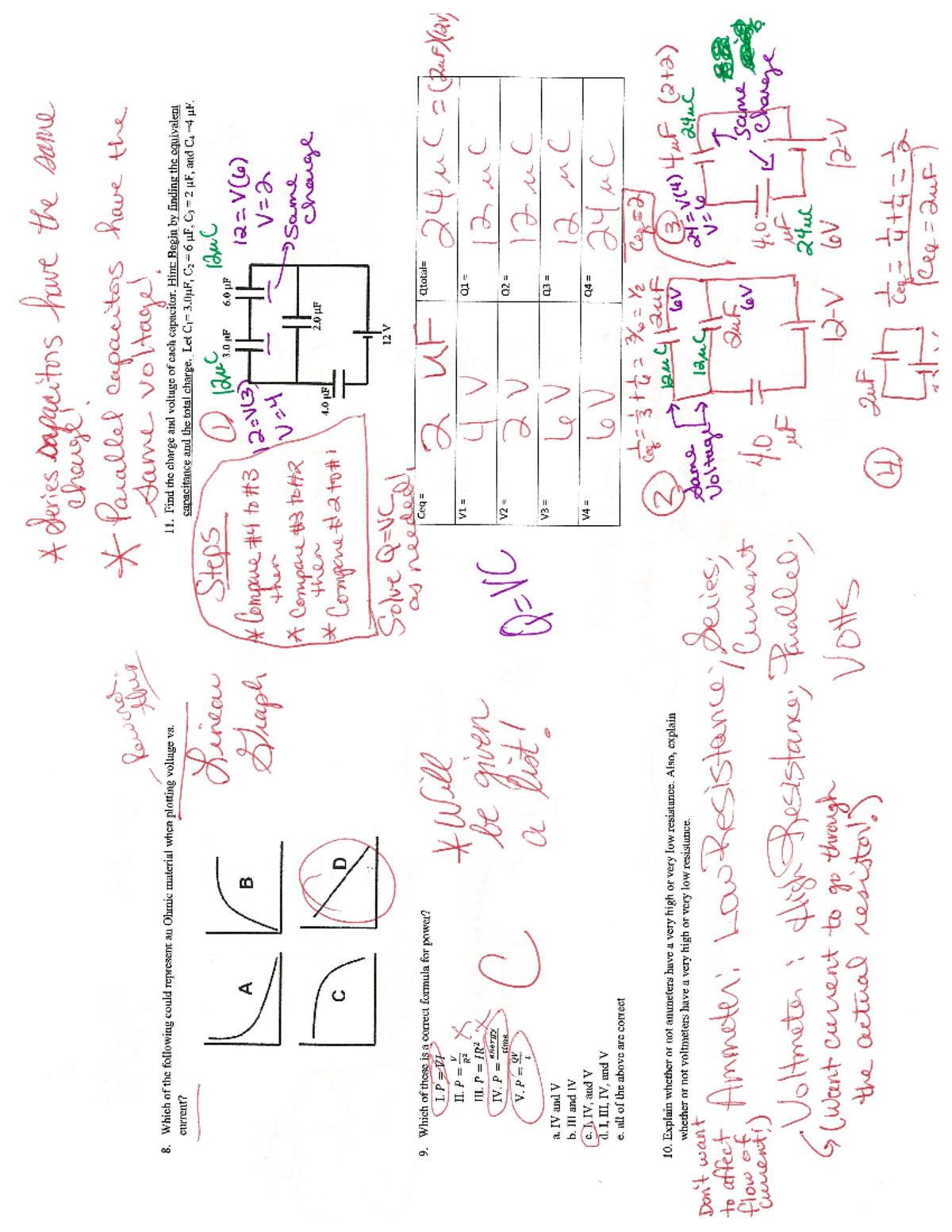 Ohms Law Practice Quiz - Gggg - Accountancy and Business Management ...
