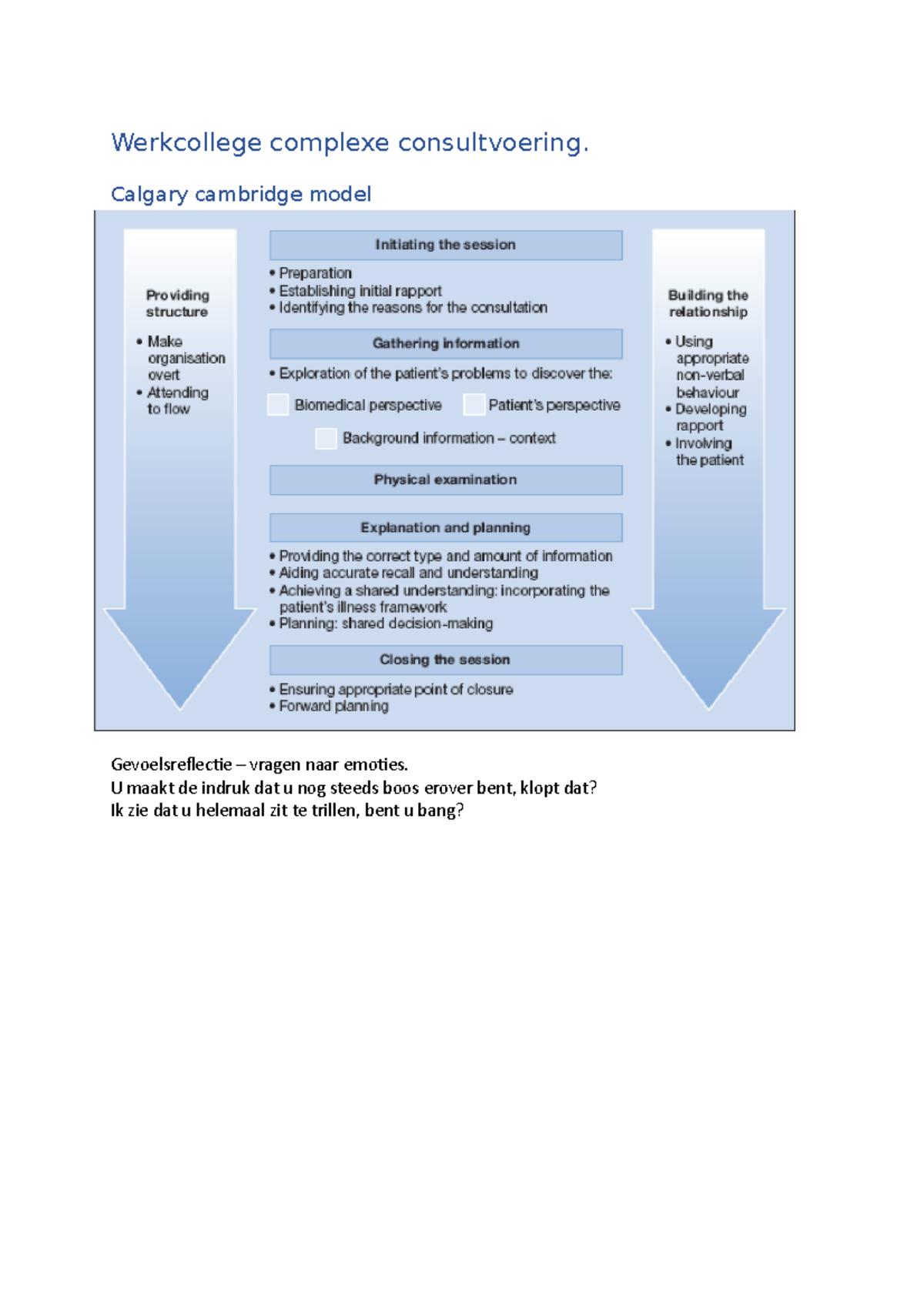 HC LBV - aantekeningen hoorcollege - Werkcollege complexe ...