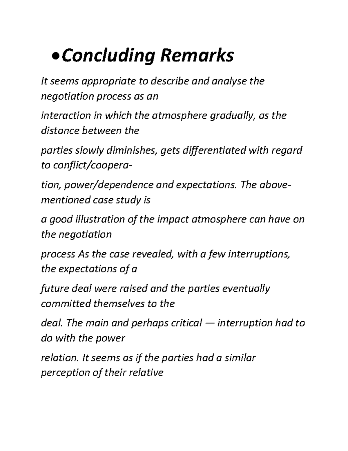 Business Management Prectice Notes 54 Concluding Remarks It Seems business-management-prectice-notes-54-concluding-remarks-it-seems