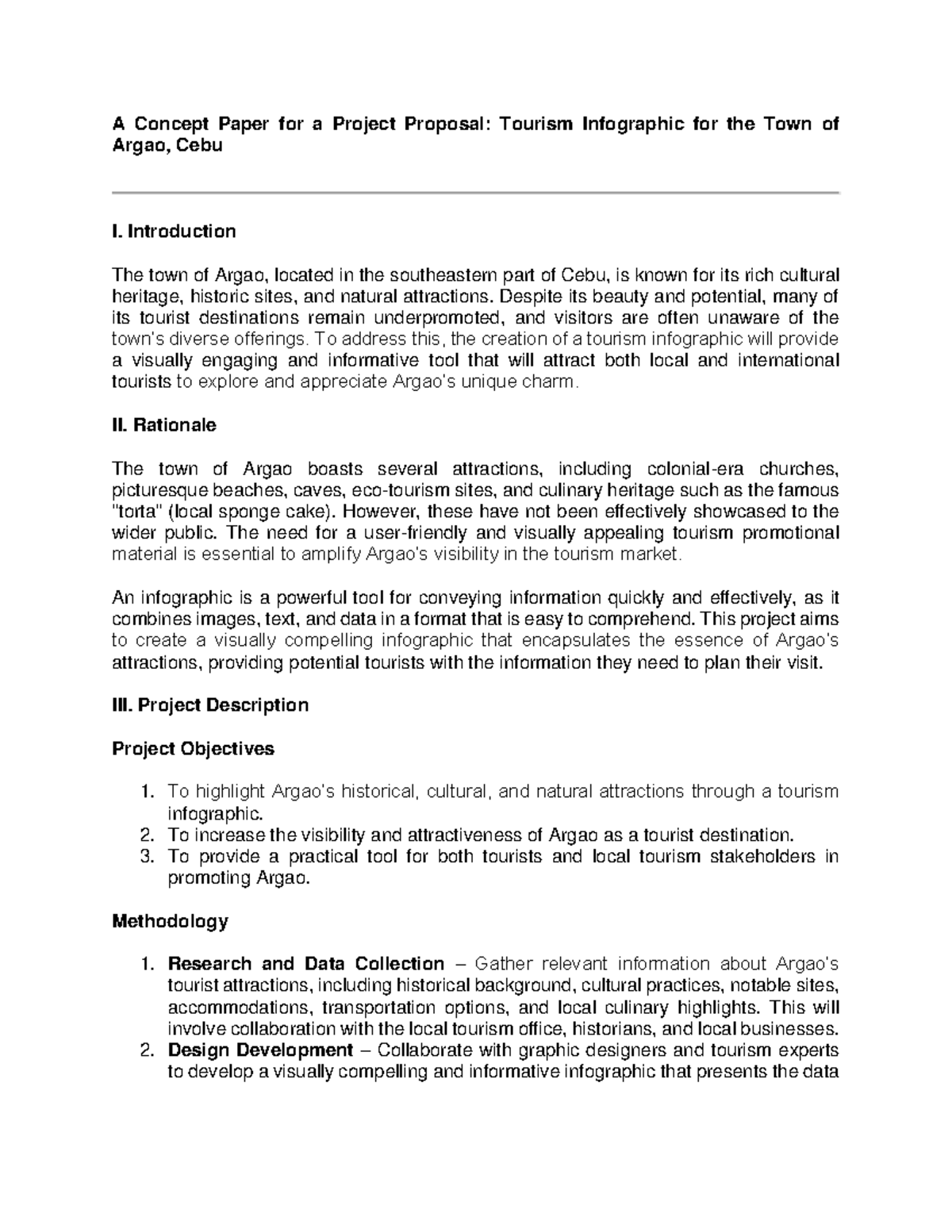 Concept Paper Sample - ccscfafdaf - A Concept Paper for a Project ...