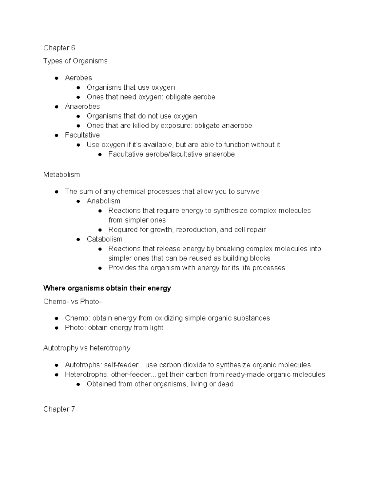 Chapter 6 and 7-micro - Karla Schallies- Medical Microbio lecture notes ...